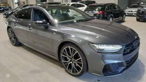 Grey Audi A7 Sportback 2022 in Vilnius, with an engine capacity of 1.98 L and mileage of 90 thousand km for 47690 €, photo 5 on AUTOMOTO.COM.LV