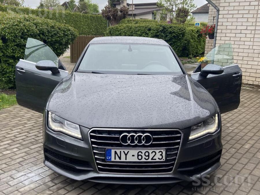 Pelēks Audi A7 Sportback 2014 Talsi, ar dzinēja tilpumu 3.00 L un nobraukumu 0 tūkst. km par 13333 €, foto 5 vietnē AUTOMOTO.COM.LV