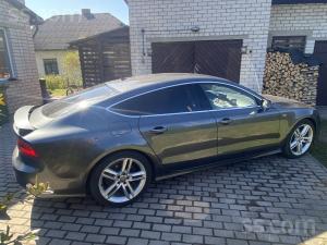 Pelēks Audi A7 Sportback 2014 Talsi, ar dzinēja tilpumu 3.00 L un nobraukumu 0 tūkst. km par 13333 €, foto 7 vietnē AUTOMOTO.COM.LV