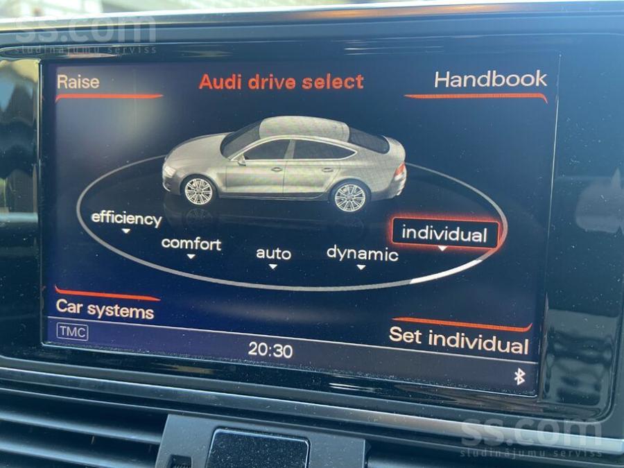 Pelēks Audi A7 Sportback 2014 Talsi, ar dzinēja tilpumu 3.00 L un nobraukumu 0 tūkst. km par 13333 €, foto 34 vietnē AUTOMOTO.COM.LV