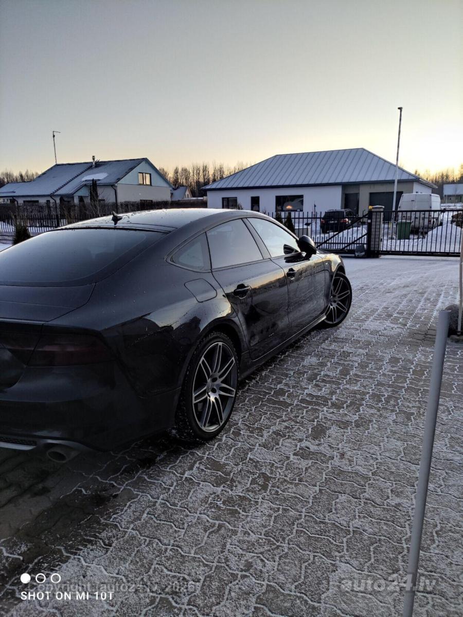 Audi A7 Sportback 2012 Tallina, ar dzinēja tilpumu 3.00 L un nobraukumu 297 tūkst. km par 12700 €, foto 13 vietnē AUTOMOTO.COM.LV