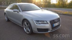 Audi A7 Sportback 2012 Jēkabpils, ar dzinēja tilpumu 3.00 L un nobraukumu 272 tūkst. km par 11500 €, foto  vietnē AUTOMOTO.COM.LV