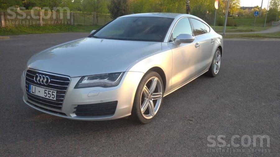 Audi A7 Sportback 2012 Jēkabpils, ar dzinēja tilpumu 3.00 L un nobraukumu 272 tūkst. km par 11500 €, foto 3 vietnē AUTOMOTO.COM.LV