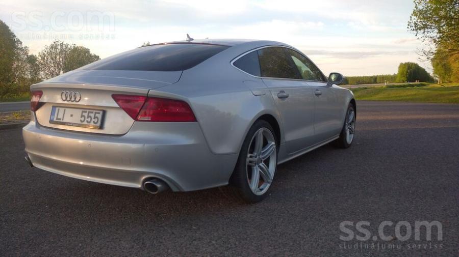 Audi A7 Sportback 2012 Jēkabpils, ar dzinēja tilpumu 3.00 L un nobraukumu 272 tūkst. km par 11500 €, foto 4 vietnē AUTOMOTO.COM.LV