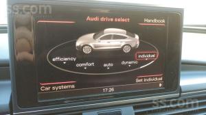 Audi A7 Sportback 2012 Jēkabpils, ar dzinēja tilpumu 3.00 L un nobraukumu 272 tūkst. km par 11500 €, foto 32 vietnē AUTOMOTO.COM.LV