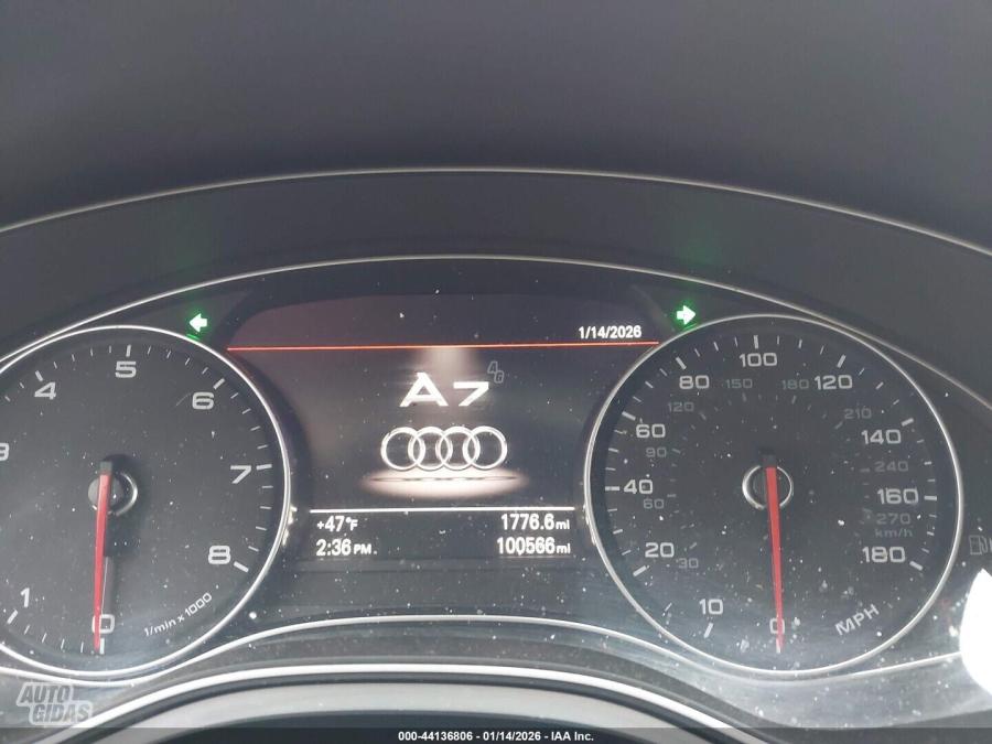 Audi A7 Sportback 2014 Viļņa, ar dzinēja tilpumu 3.00 L un nobraukumu 162 tūkst. km par 6550 €, foto 9 vietnē AUTOMOTO.COM.LV