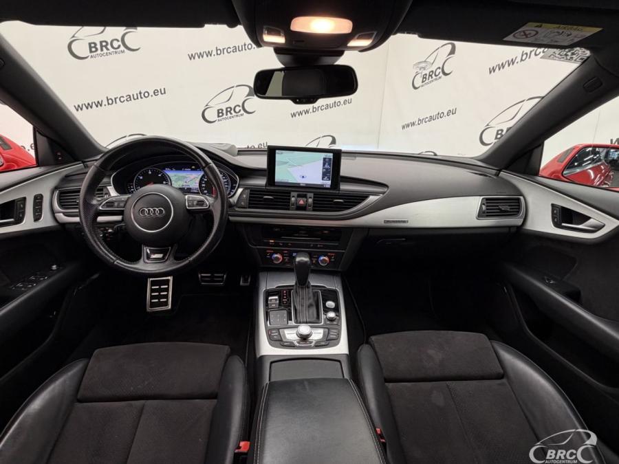 Audi A7 Sportback 2015 in Vilnius, with an engine capacity of 2.97 L and mileage of 218 thousand km for 21900 €, photo 4 on AUTOMOTO.COM.LV