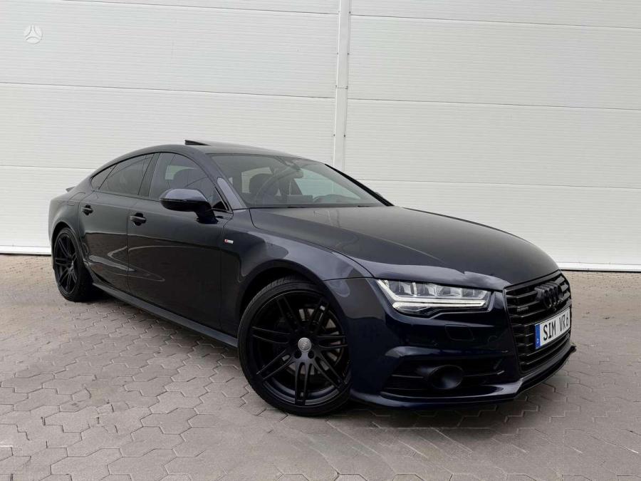 Audi A7 Sportback 2016 in Riga, with an engine capacity of 3.00 L and mileage of 240 thousand km for 19900 €, photo 6 on AUTOMOTO.COM.LV