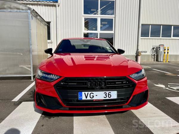 Sarkans Audi A7 Sportback 2020 Rīga, ar dzinēja tilpumu 2.00 L un nobraukumu 103 tūkst. km par 42400 €, foto 2 vietnē AUTOMOTO.COM.LV