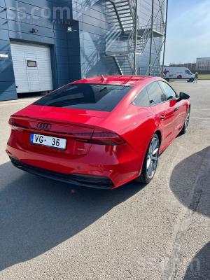Sarkans Audi A7 Sportback 2020 Rīga, ar dzinēja tilpumu 2.00 L un nobraukumu 103 tūkst. km par 42400 €, foto 6 vietnē AUTOMOTO.COM.LV