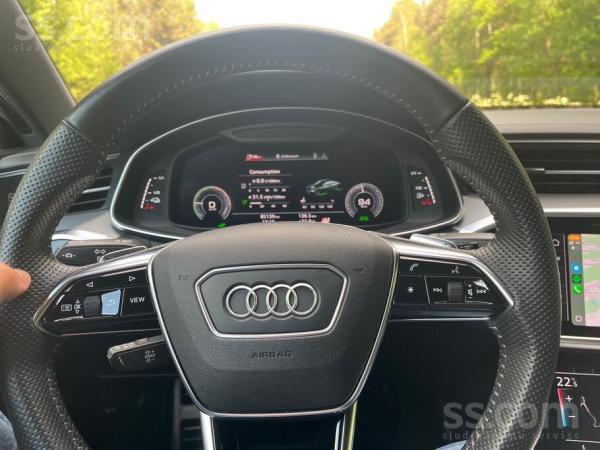 Sarkans Audi A7 Sportback 2020 Rīga, ar dzinēja tilpumu 2.00 L un nobraukumu 103 tūkst. km par 42400 €, foto 6 vietnē AUTOMOTO.COM.LV