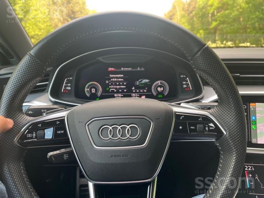 Sarkans Audi A7 Sportback 2020 Rīga, ar dzinēja tilpumu 2.00 L un nobraukumu 103 tūkst. km par 42400 €, foto 7 vietnē AUTOMOTO.COM.LV