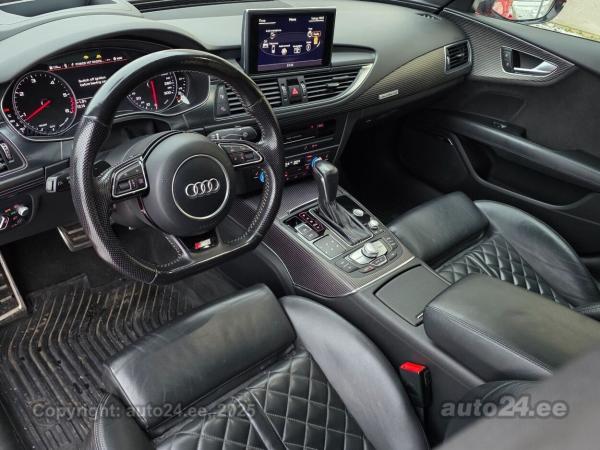 Red Audi A7 Sportback 2017 in Viljandi, with an engine capacity of 3.00 L and mileage of 183 thousand km for 22700 €, photo 11 on AUTOMOTO.COM.LV