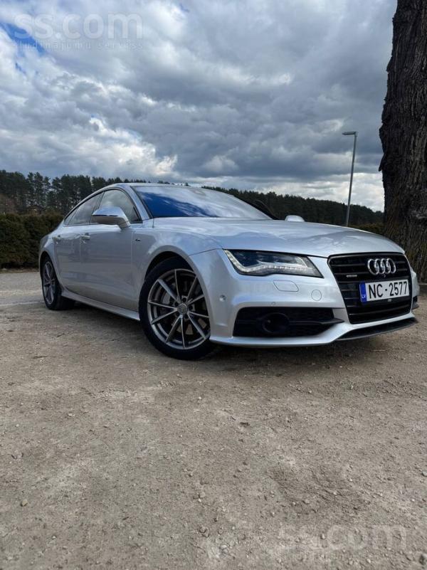 Audi A7 Sportback 2014 in Riga, with an engine capacity of 3.00 L and mileage of 355 thousand km for 13500 €, photo 1 on AUTOMOTO.COM.LV