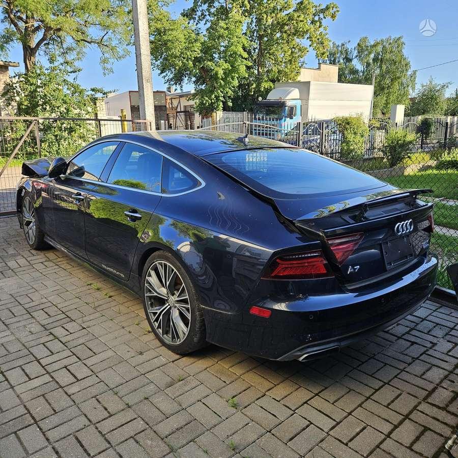 Violets Audi A7 Sportback 2016 Kauņa, ar dzinēja tilpumu 3.00 L un nobraukumu 126 tūkst. km par 7500 €, foto 1 vietnē AUTOMOTO.COM.LV