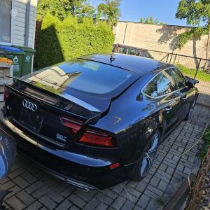 Violets Audi A7 Sportback 2016 Kauņa, ar dzinēja tilpumu 3.00 L un nobraukumu 126 tūkst. km par 7500 €, foto 4 vietnē AUTOMOTO.COM.LV