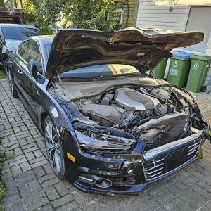Violets Audi A7 Sportback 2016 Kauņa, ar dzinēja tilpumu 3.00 L un nobraukumu 126 tūkst. km par 7500 €, foto 7 vietnē AUTOMOTO.COM.LV