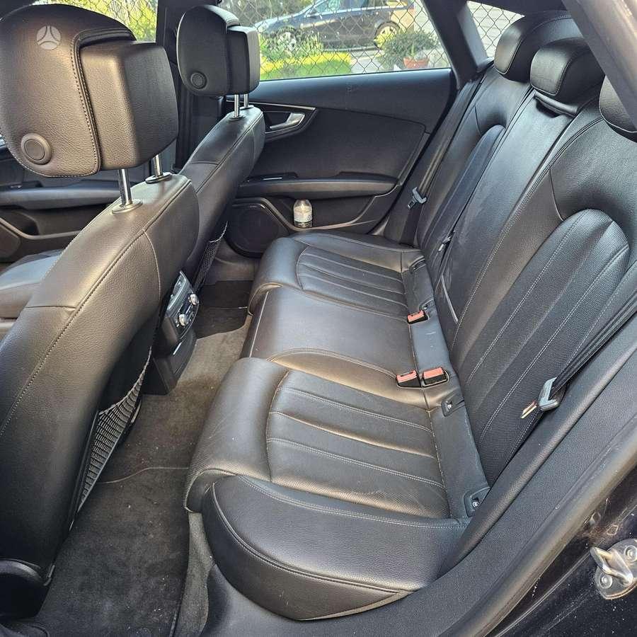 Violets Audi A7 Sportback 2016 Kauņa, ar dzinēja tilpumu 3.00 L un nobraukumu 126 tūkst. km par 7500 €, foto 9 vietnē AUTOMOTO.COM.LV
