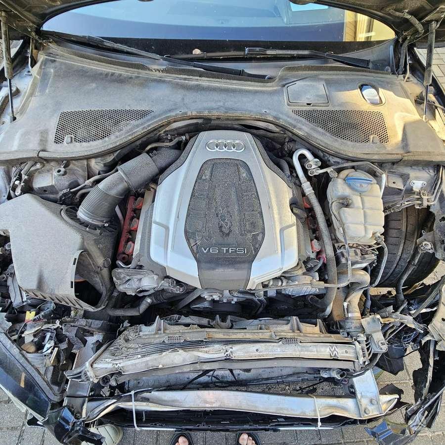 Violets Audi A7 Sportback 2016 Kauņa, ar dzinēja tilpumu 3.00 L un nobraukumu 126 tūkst. km par 7500 €, foto 10 vietnē AUTOMOTO.COM.LV