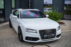 Balts Audi A7 Sportback 2014 Kauņa, ar dzinēja tilpumu 2.97 L un nobraukumu 265 tūkst. km par 16950 €, foto 4 vietnē AUTOMOTO.COM.LV