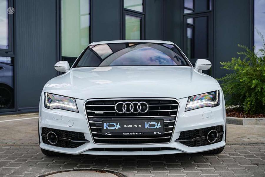 Balts Audi A7 Sportback 2014 Kauņa, ar dzinēja tilpumu 2.97 L un nobraukumu 265 tūkst. km par 16950 €, foto 5 vietnē AUTOMOTO.COM.LV