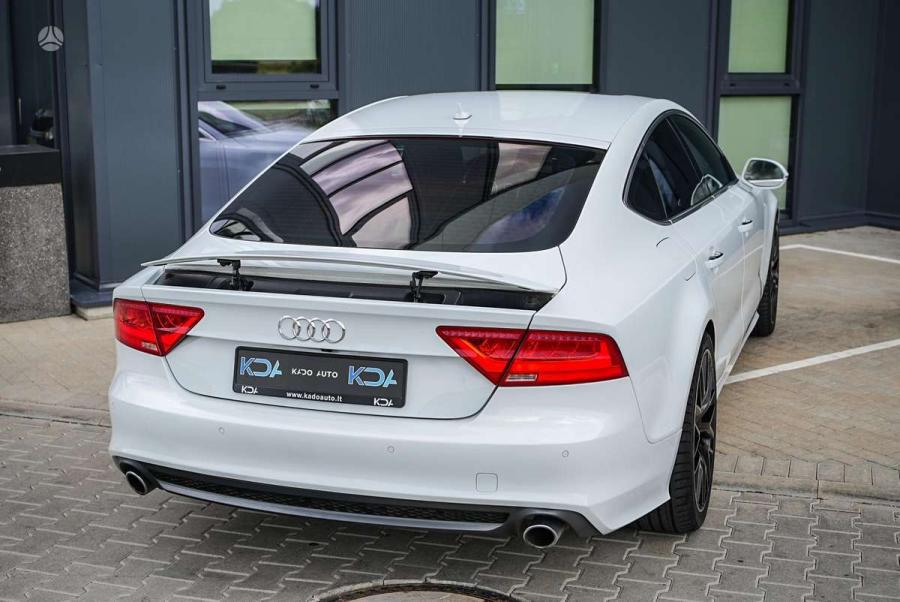 Balts Audi A7 Sportback 2014 Kauņa, ar dzinēja tilpumu 2.97 L un nobraukumu 265 tūkst. km par 16950 €, foto 14 vietnē AUTOMOTO.COM.LV