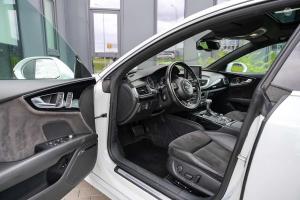 Balts Audi A7 Sportback 2014 Kauņa, ar dzinēja tilpumu 2.97 L un nobraukumu 265 tūkst. km par 16950 €, foto 24 vietnē AUTOMOTO.COM.LV