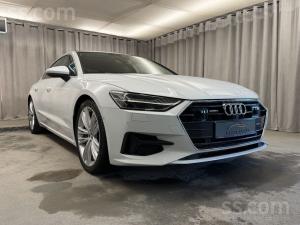 Белый Ауди А7 Спортбек 2018 в Рига, объемом двигателя 3.00 л и пробегом 85 тыс. км за 33990 €, фото 4 на AUTOMOTO.COM.LV