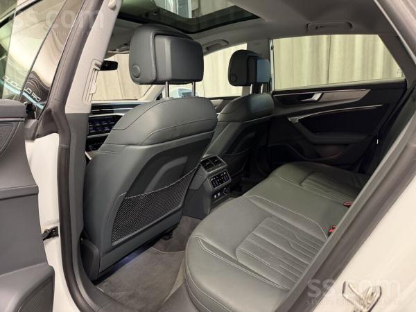 White Audi A7 Sportback 2018 in Riga, with an engine capacity of 3.00 L and mileage of 85 thousand km for 32990 €, photo 10 on AUTOMOTO.COM.LV