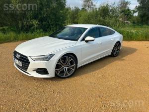 Balts Audi A7 Sportback 2021 Cēsis, ar dzinēja tilpumu 2.00 L un nobraukumu 118 tūkst. km par 28900 €, foto 5 vietnē AUTOMOTO.COM.LV
