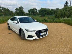 Balts Audi A7 Sportback 2021 Cēsis, ar dzinēja tilpumu 2.00 L un nobraukumu 118 tūkst. km par 28900 €, foto 6 vietnē AUTOMOTO.COM.LV