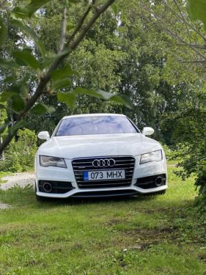 White Audi A7 Sportback 2011 in Narva, with an engine capacity of 0.00 L and mileage of 272 thousand km for 12500 €, photo 3 on AUTOMOTO.COM.LV