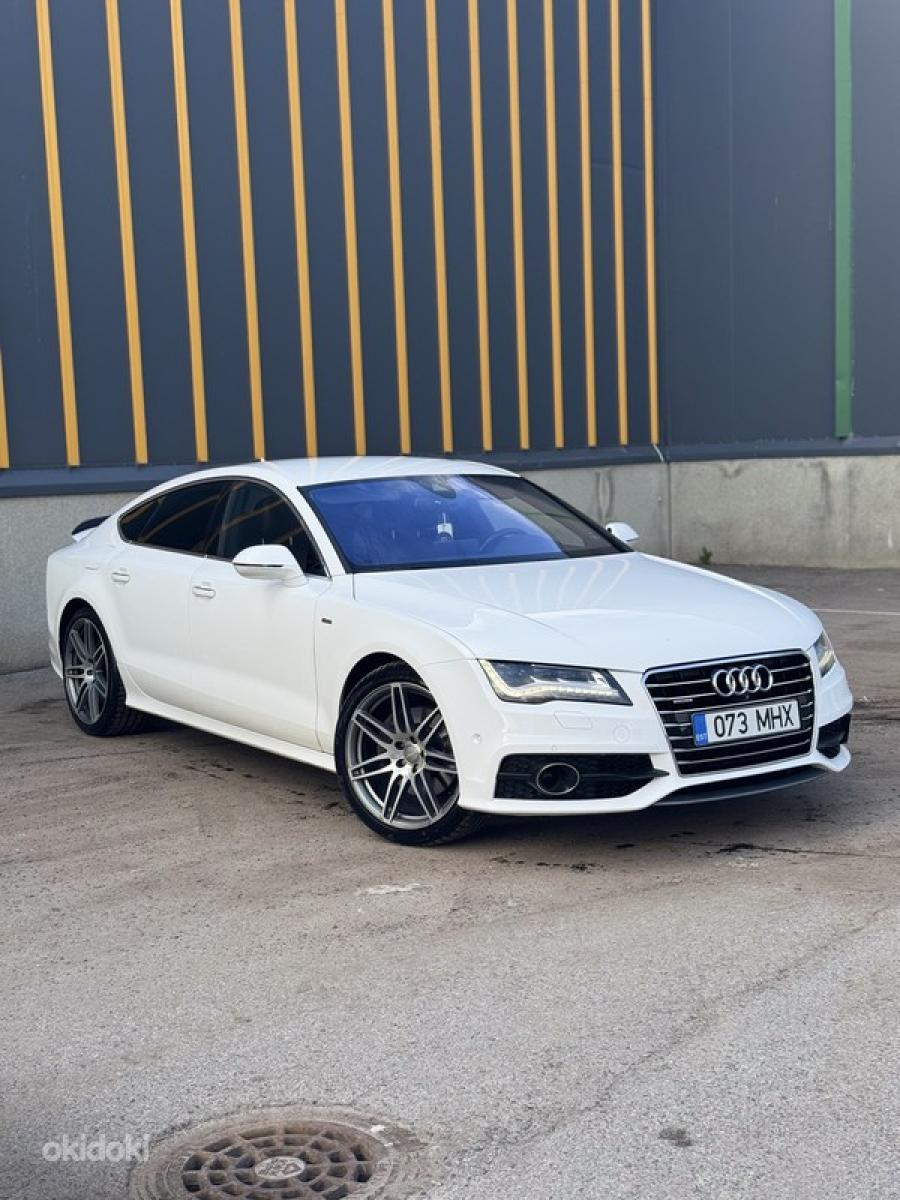 White Audi A7 Sportback 2011 in Narva, with an engine capacity of 0.00 L and mileage of 272 thousand km for 12500 €, photo 13 on AUTOMOTO.COM.LV