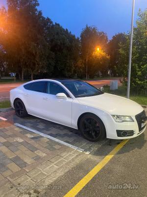 White Audi A7 Sportback 2011 in Tallinn, with an engine capacity of 3.00 L and mileage of 515 thousand km for 8990 €, photo 1 on AUTOMOTO.COM.LV