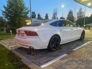 White Audi A7 Sportback 2011 in Tallinn, with an engine capacity of 3.00 L and mileage of 515 thousand km for 8990 €, photo 5 on AUTOMOTO.COM.LV