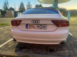 White Audi A7 Sportback 2011 in Tallinn, with an engine capacity of 3.00 L and mileage of 515 thousand km for 8990 €, photo 6 on AUTOMOTO.COM.LV