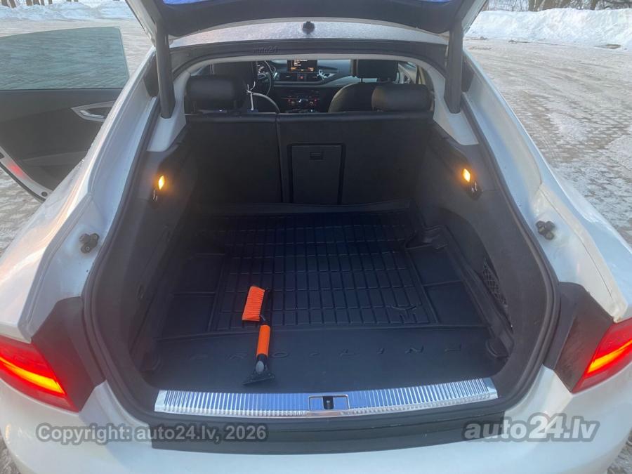 White Audi A7 Sportback 2011 in Tallinn, with an engine capacity of 3.00 L and mileage of 515 thousand km for 8990 €, photo 10 on AUTOMOTO.COM.LV