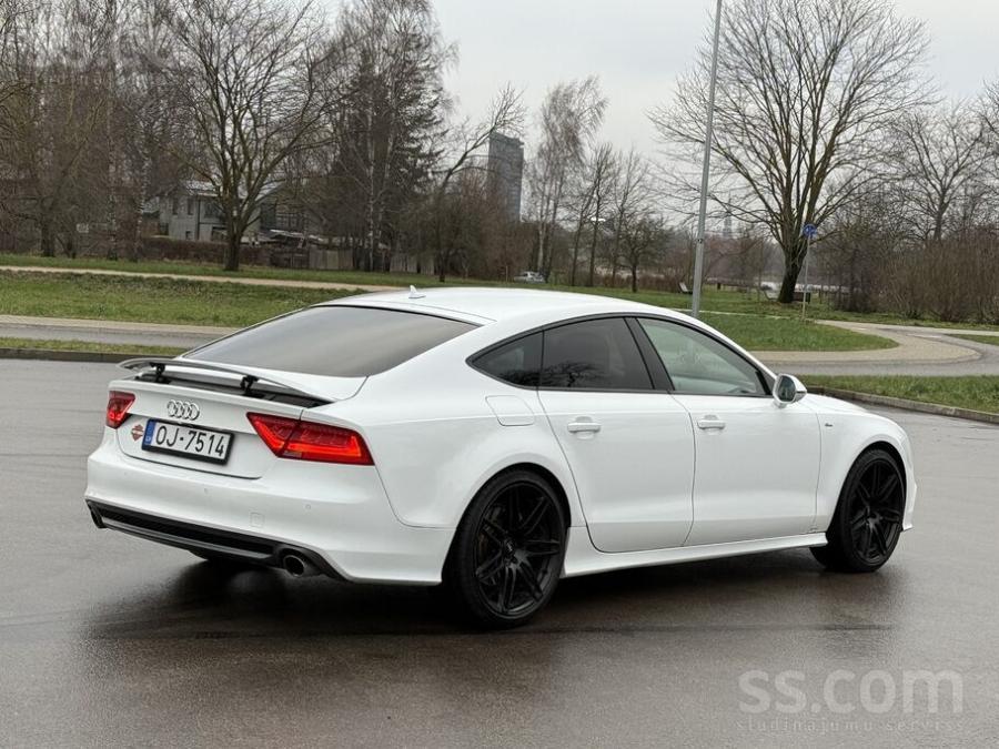 Balts Audi A7 Sportback 2012 Rīga, ar dzinēja tilpumu 3.00 L un nobraukumu 268 tūkst. km par 12990 €, foto 8 vietnē AUTOMOTO.COM.LV