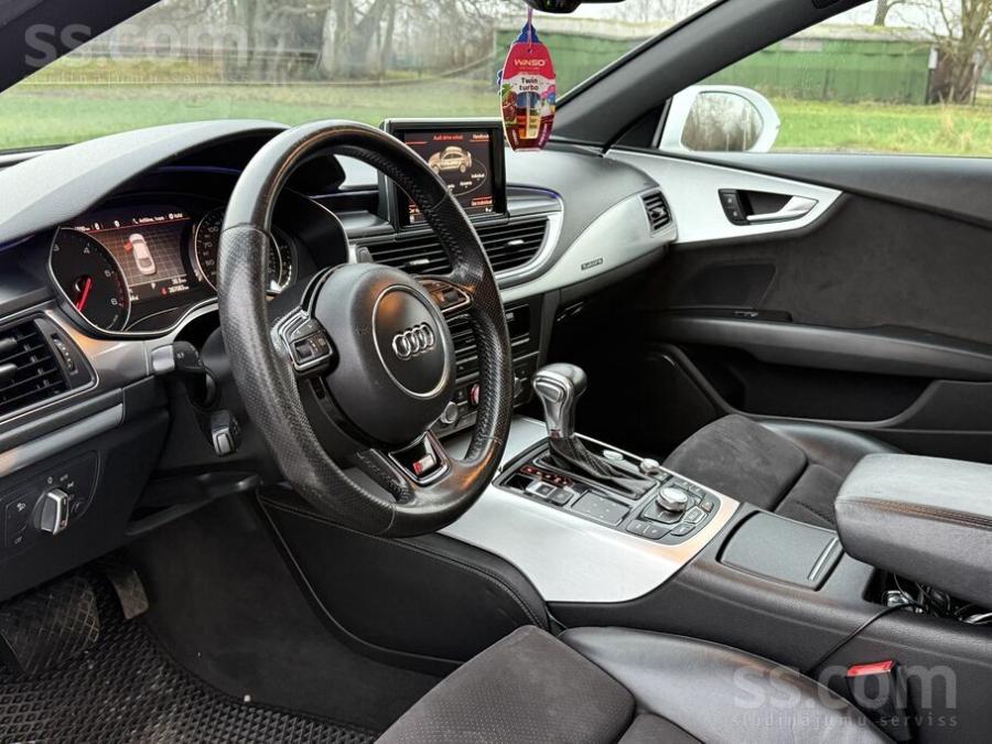 Balts Audi A7 Sportback 2012 Rīga, ar dzinēja tilpumu 3.00 L un nobraukumu 268 tūkst. km par 12990 €, foto 11 vietnē AUTOMOTO.COM.LV