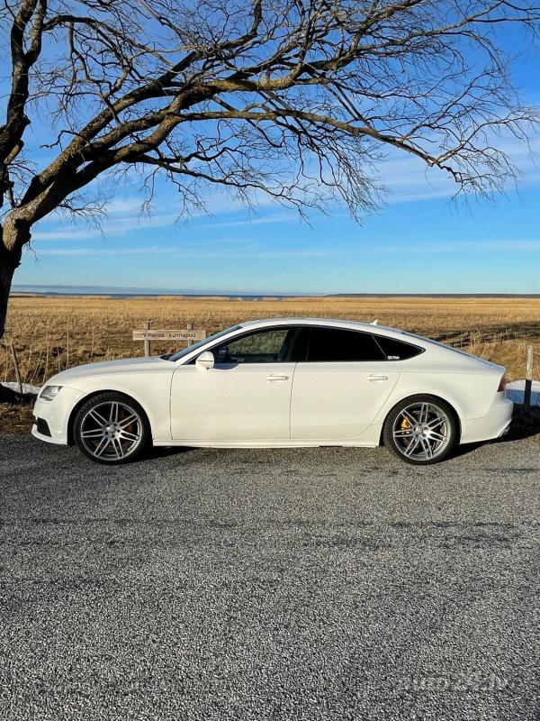 White Audi A7 Sportback 2012 in Tallinn, with an engine capacity of 0.00 L and mileage of 355 thousand km for 9300 €, photo 2 on AUTOMOTO.COM.LV