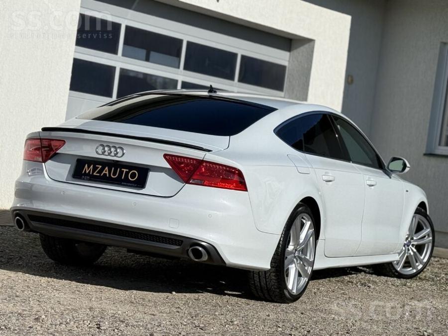 Balts Audi A7 Sportback 2012 Tukums, ar dzinēja tilpumu 3.00 L un nobraukumu 259 tūkst. km par 14999 €, foto 5 vietnē AUTOMOTO.COM.LV