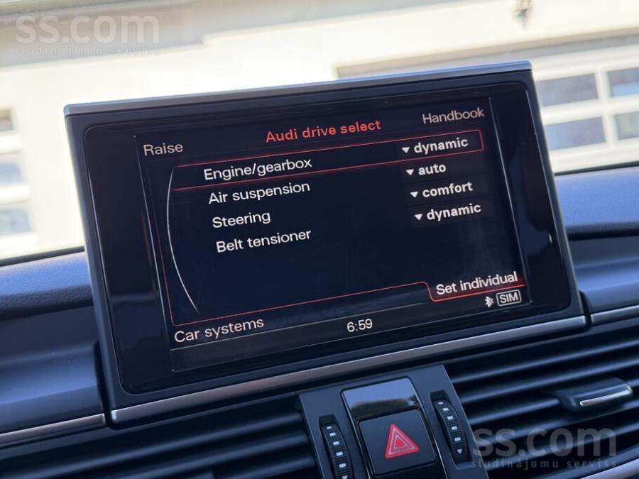 Balts Audi A7 Sportback 2012 Tukums, ar dzinēja tilpumu 3.00 L un nobraukumu 259 tūkst. km par 14999 €, foto 22 vietnē AUTOMOTO.COM.LV