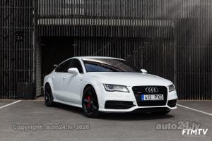Balts Audi A7 Sportback 2013 Tallina, ar dzinēja tilpumu 3.00 L un nobraukumu 287 tūkst. km par 16000 €, foto  vietnē AUTOMOTO.COM.LV