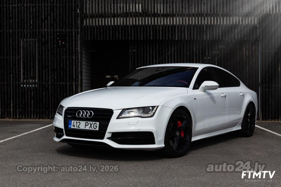 Balts Audi A7 Sportback 2013 Tallina, ar dzinēja tilpumu 3.00 L un nobraukumu 287 tūkst. km par 16000 €, foto 4 vietnē AUTOMOTO.COM.LV