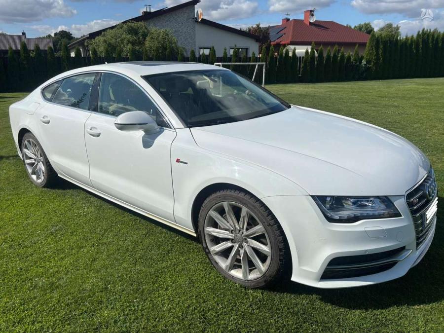 Balts Audi A7 Sportback 2013 Šauļi, ar dzinēja tilpumu 3.00 L un nobraukumu 262 tūkst. km par 12000 €, foto 4 vietnē AUTOMOTO.COM.LV