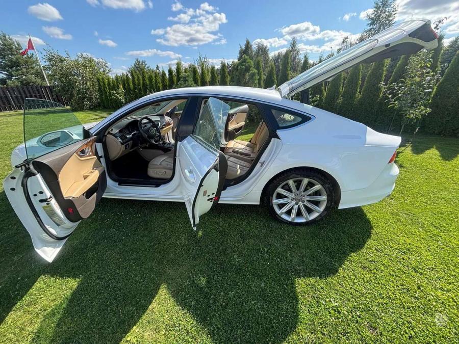 Balts Audi A7 Sportback 2013 Šauļi, ar dzinēja tilpumu 3.00 L un nobraukumu 262 tūkst. km par 12000 €, foto 7 vietnē AUTOMOTO.COM.LV