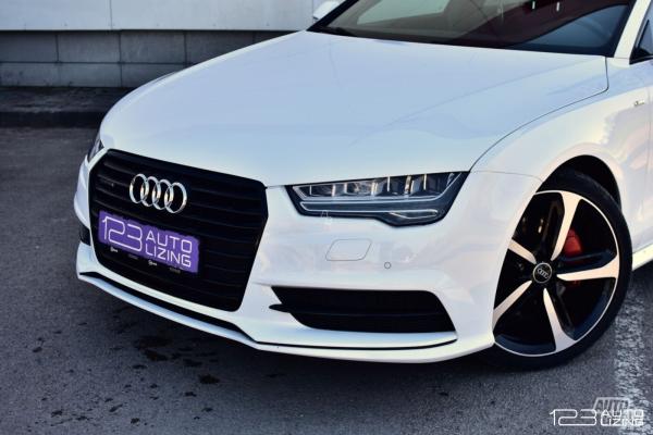 White Audi A7 Sportback 2014 in Kretinga, with an engine capacity of 3.00 L and mileage of 254 thousand km for 15999 €, photo 3 on AUTOMOTO.COM.LV