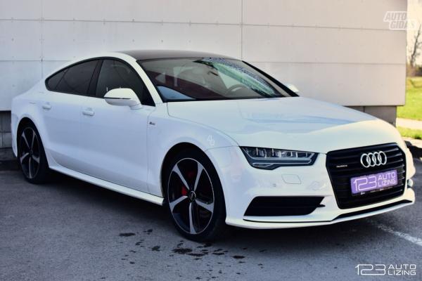 White Audi A7 Sportback 2014 in Kretinga, with an engine capacity of 3.00 L and mileage of 254 thousand km for 15999 €, photo 4 on AUTOMOTO.COM.LV