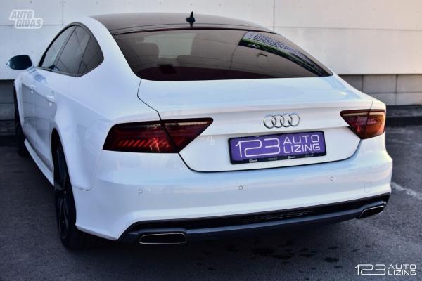 White Audi A7 Sportback 2014 in Kretinga, with an engine capacity of 3.00 L and mileage of 254 thousand km for 15999 €, photo 7 on AUTOMOTO.COM.LV