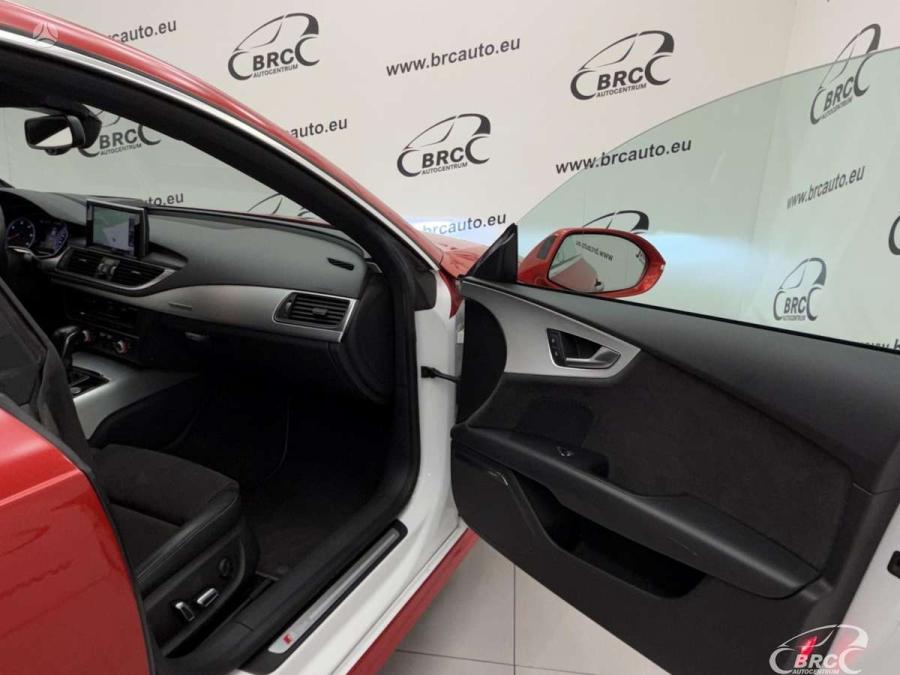Balts Audi A7 Sportback 2015 Viļņa, ar dzinēja tilpumu 2.97 L un nobraukumu 218 tūkst. km par 18900 €, foto 11 vietnē AUTOMOTO.COM.LV